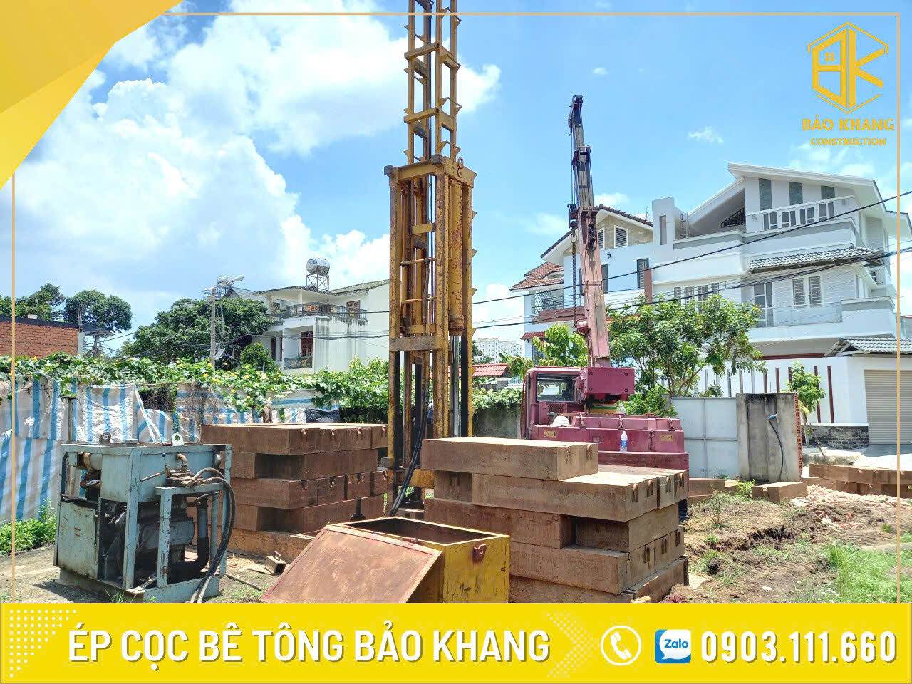 Công Ty Ép Cọc Bê Tông Long An | Chuyên Nghiệp, Giá Tốt
